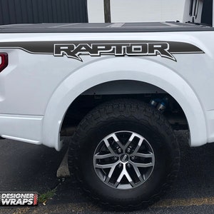 Ford Raptor Bed Side Vinyl Graphics Decals Install Kit Included Fits ...