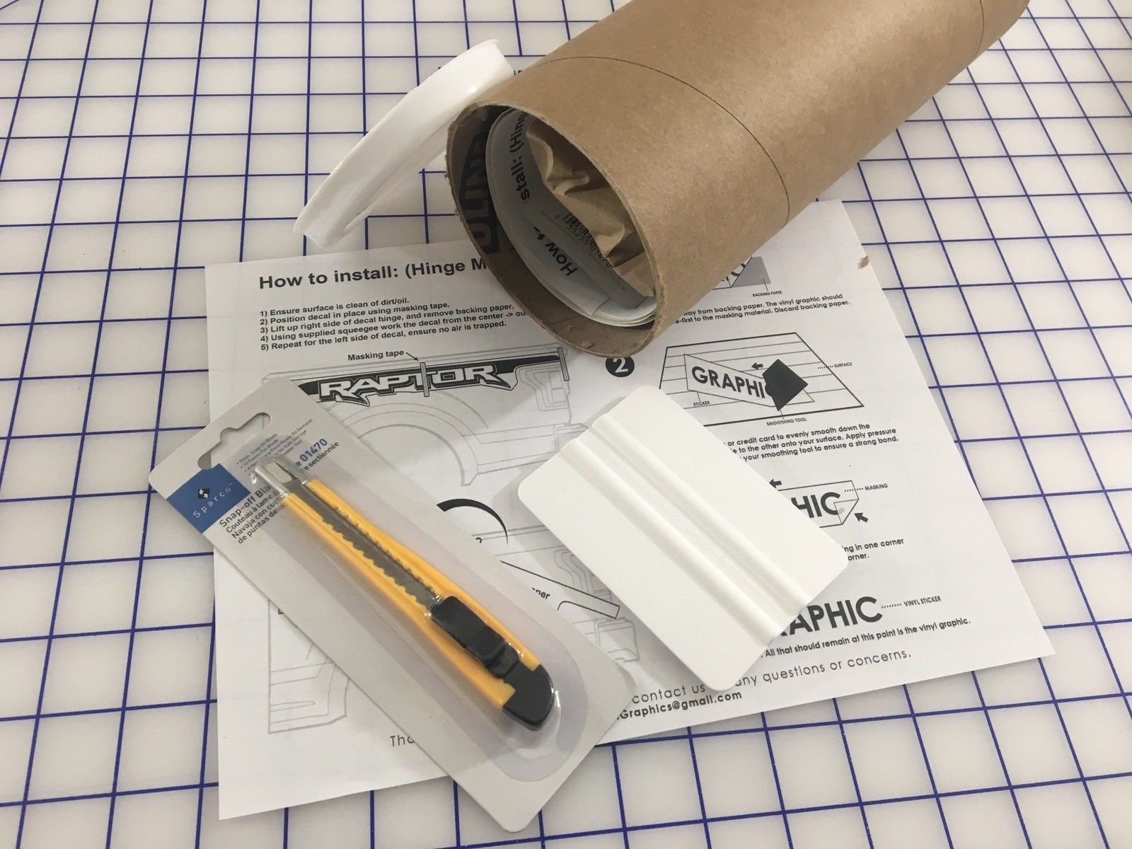 Ford Raptor Bed Side Vinyl Graphics Decals Install Kit Included! Fits ...