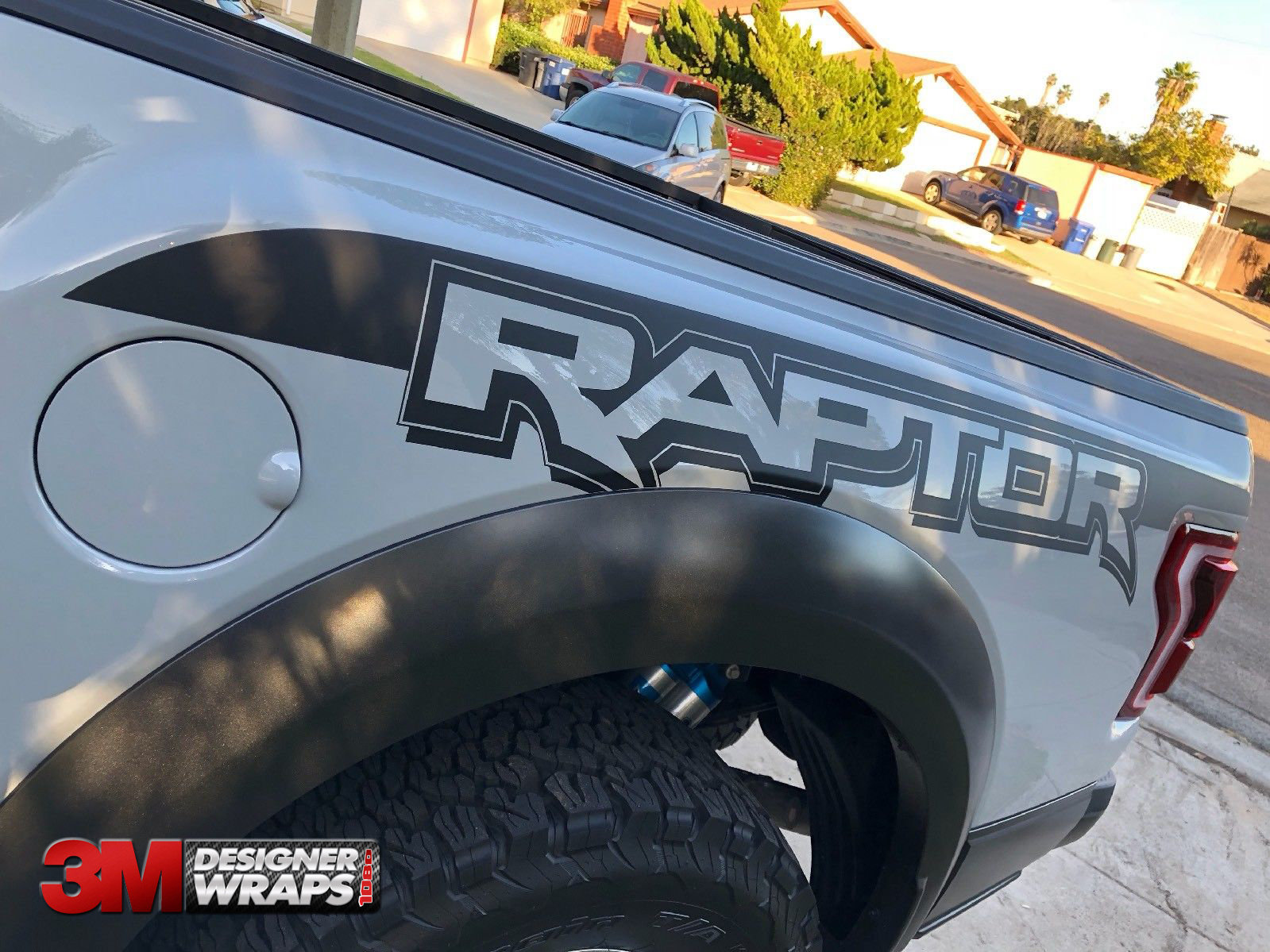 Ford Raptor Bed Side Vinyl Graphics Decals Install Kit Included! Fits ...