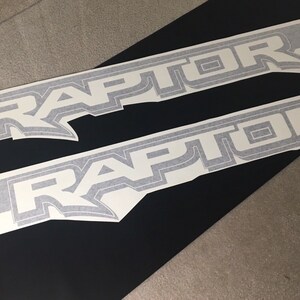 Ford Raptor Bed Side Vinyl Graphics Decals Install Kit Included! Fits ...