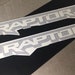 Ford Raptor Bed Side Vinyl Graphics Decals Install Kit Included! Fits ...
