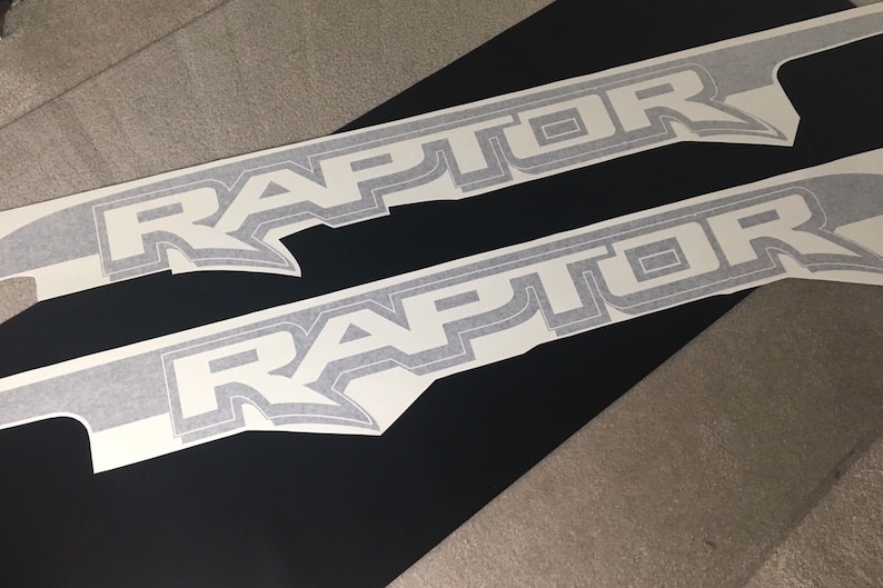 Ford Raptor Bed Side Vinyl Graphics Decals Install Kit Included! Fits ...