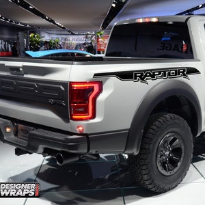 Ford Raptor Bed Side Vinyl Graphics Decals Install Kit Included Fits ...