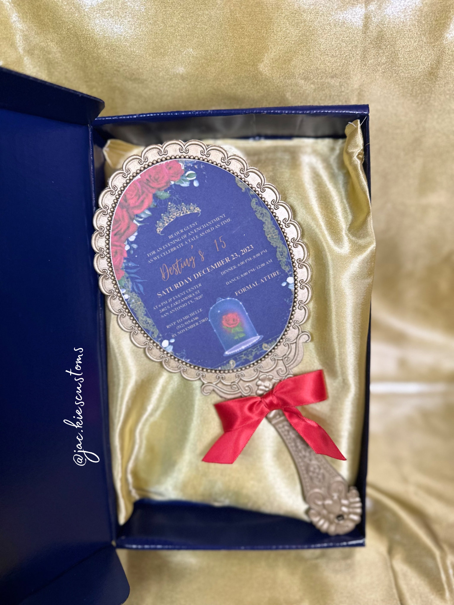 Mirror Invitations - Etsy