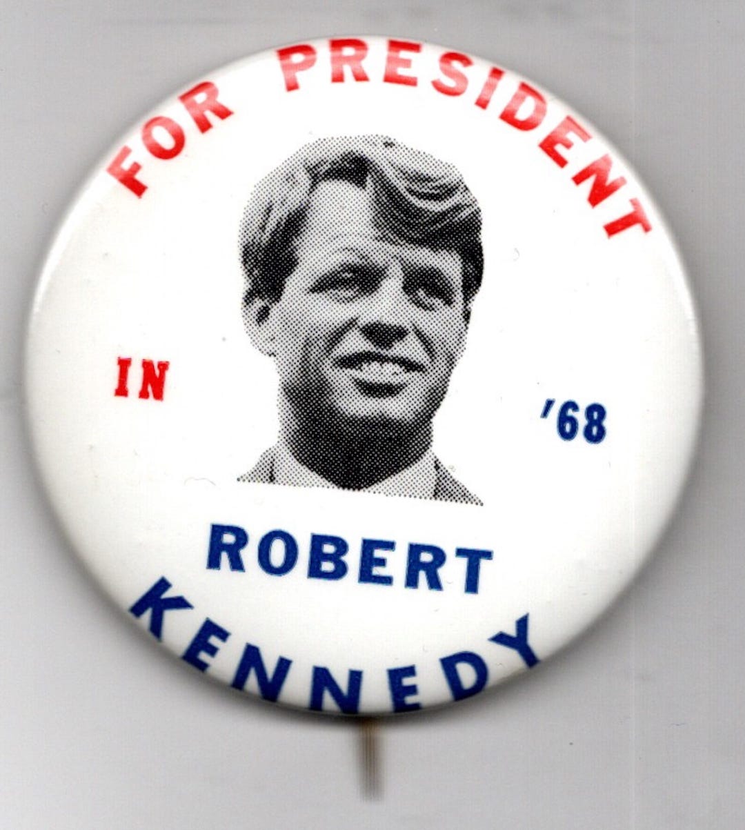 Robert F Kennedy for President 1968 Political Campaign Button Pin - Etsy