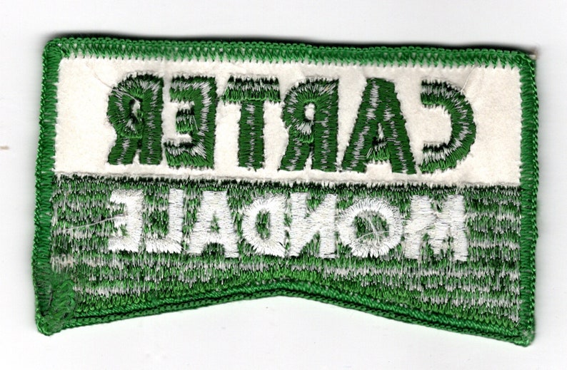 Carter Mondale Embroidered Patch 1976 - Etsy