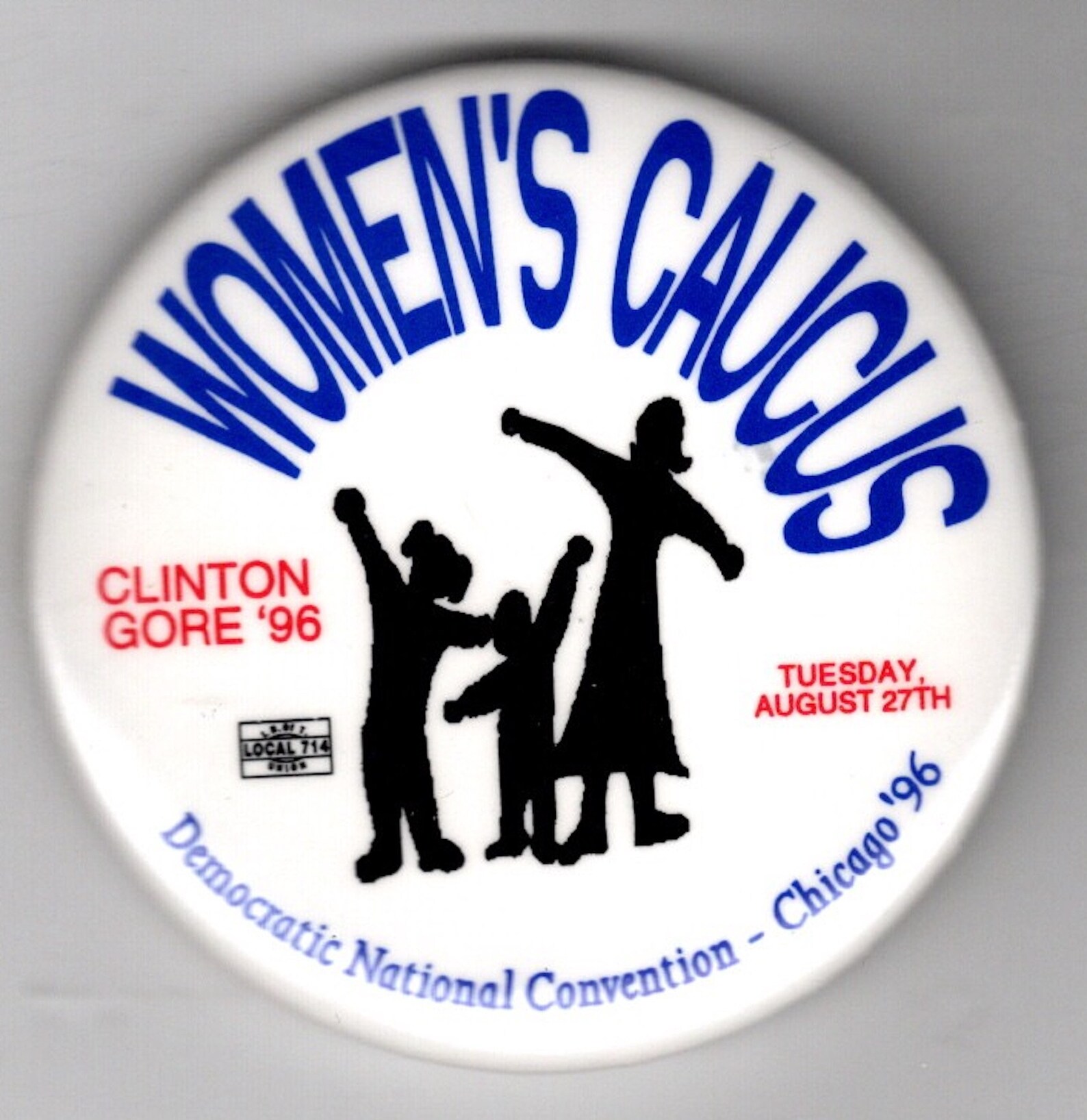 Democratic National Convention Clinton Gore Women's Caucus Tuesday 1996 ...