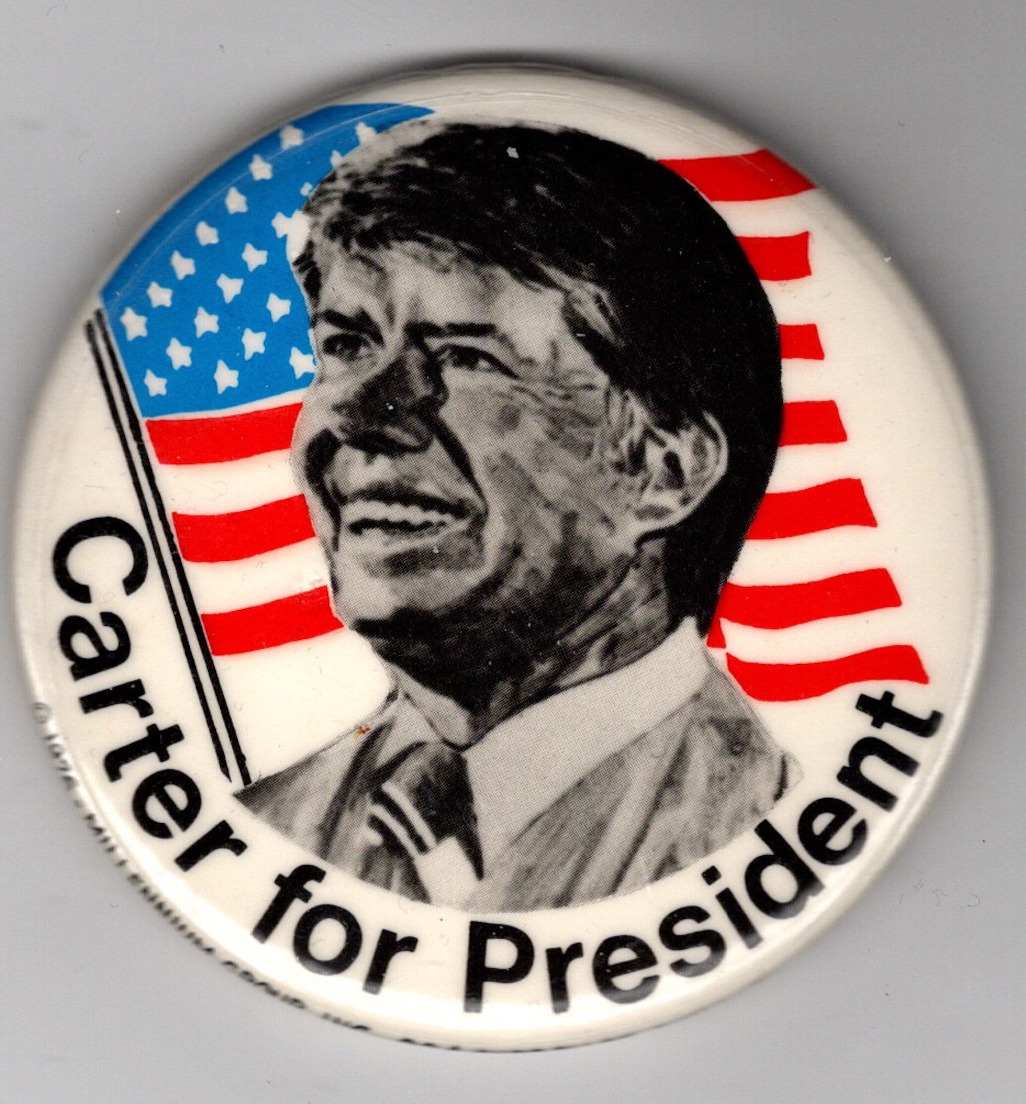 Jimmy Carter for President 3 Inch Flag Political Campaign Button - Etsy