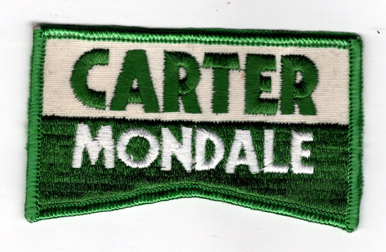 Carter Mondale Embroidered Patch 1976 - Etsy