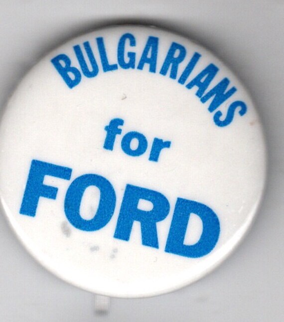 1976 President Ford Political Campaign Buttons - Gem