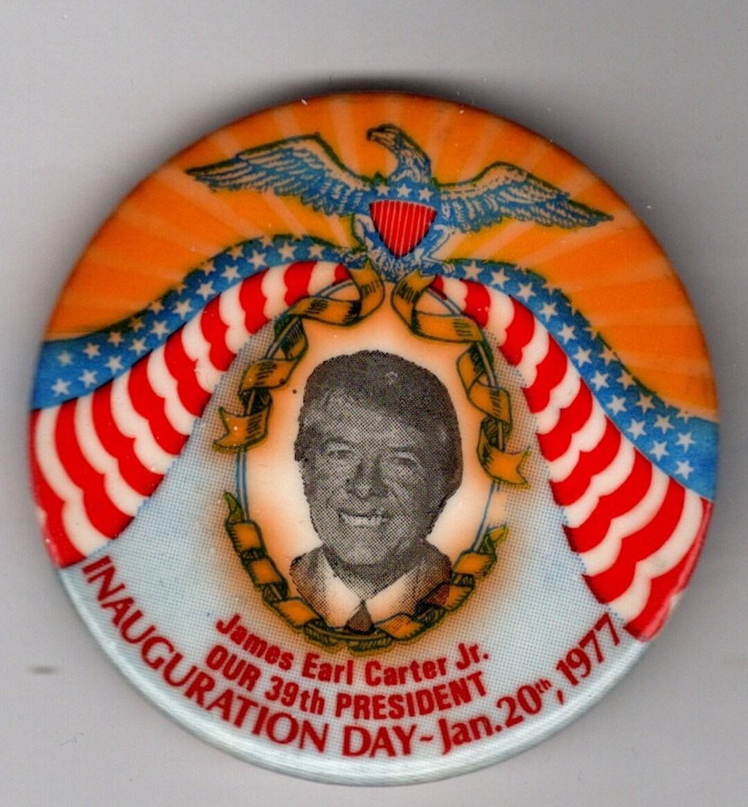 Inauguration of Jimmy Carter Political Button 1977 - Etsy