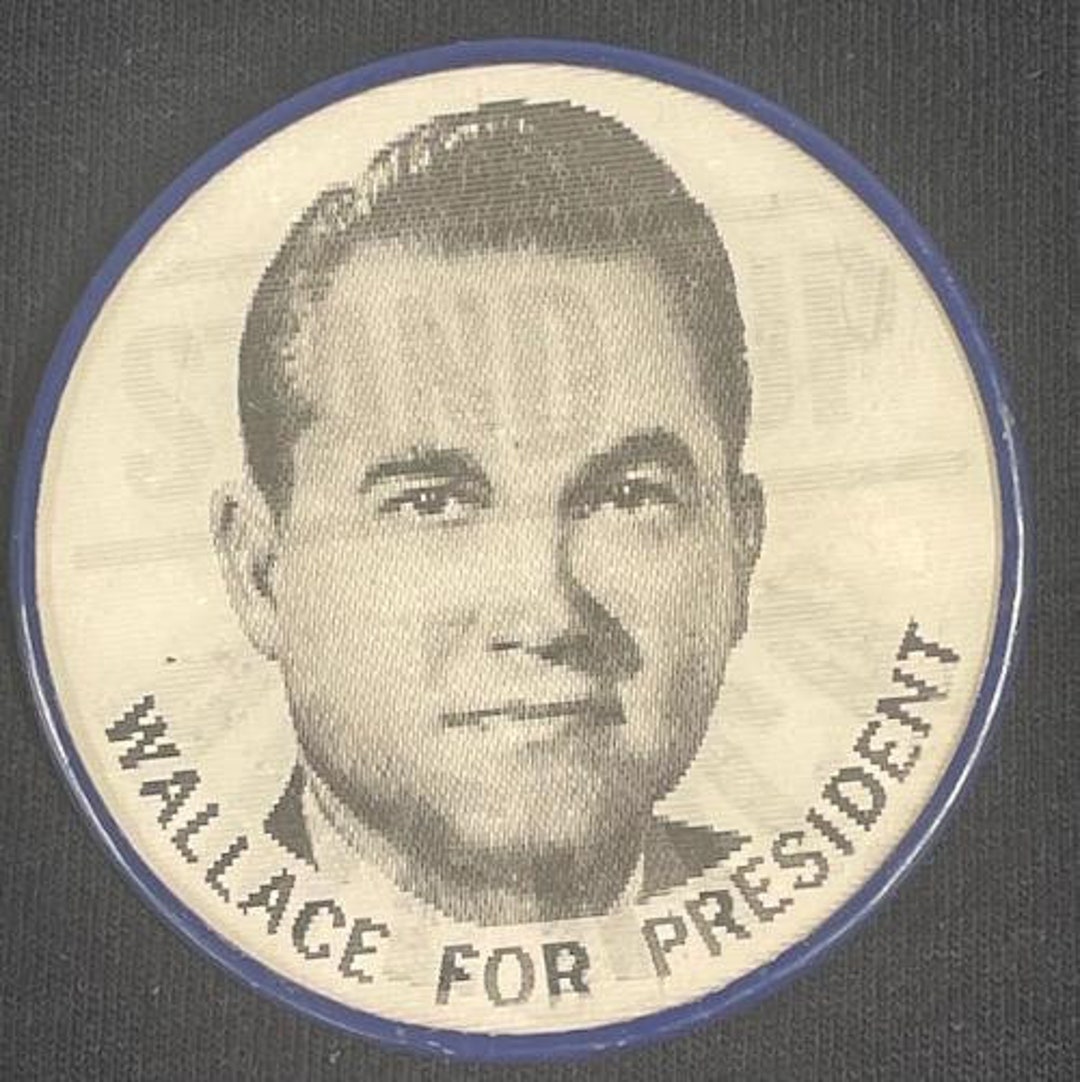 Stand up for America George Wallace President 1968 Vari Vue Flasher ...