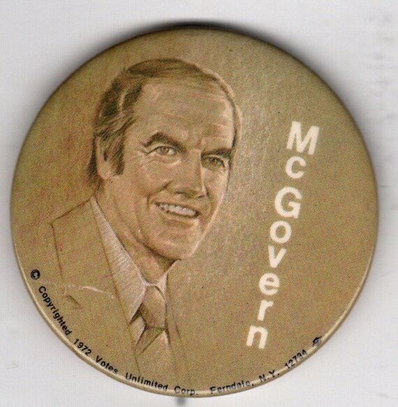vintage 1968 george mcgovern - Gem