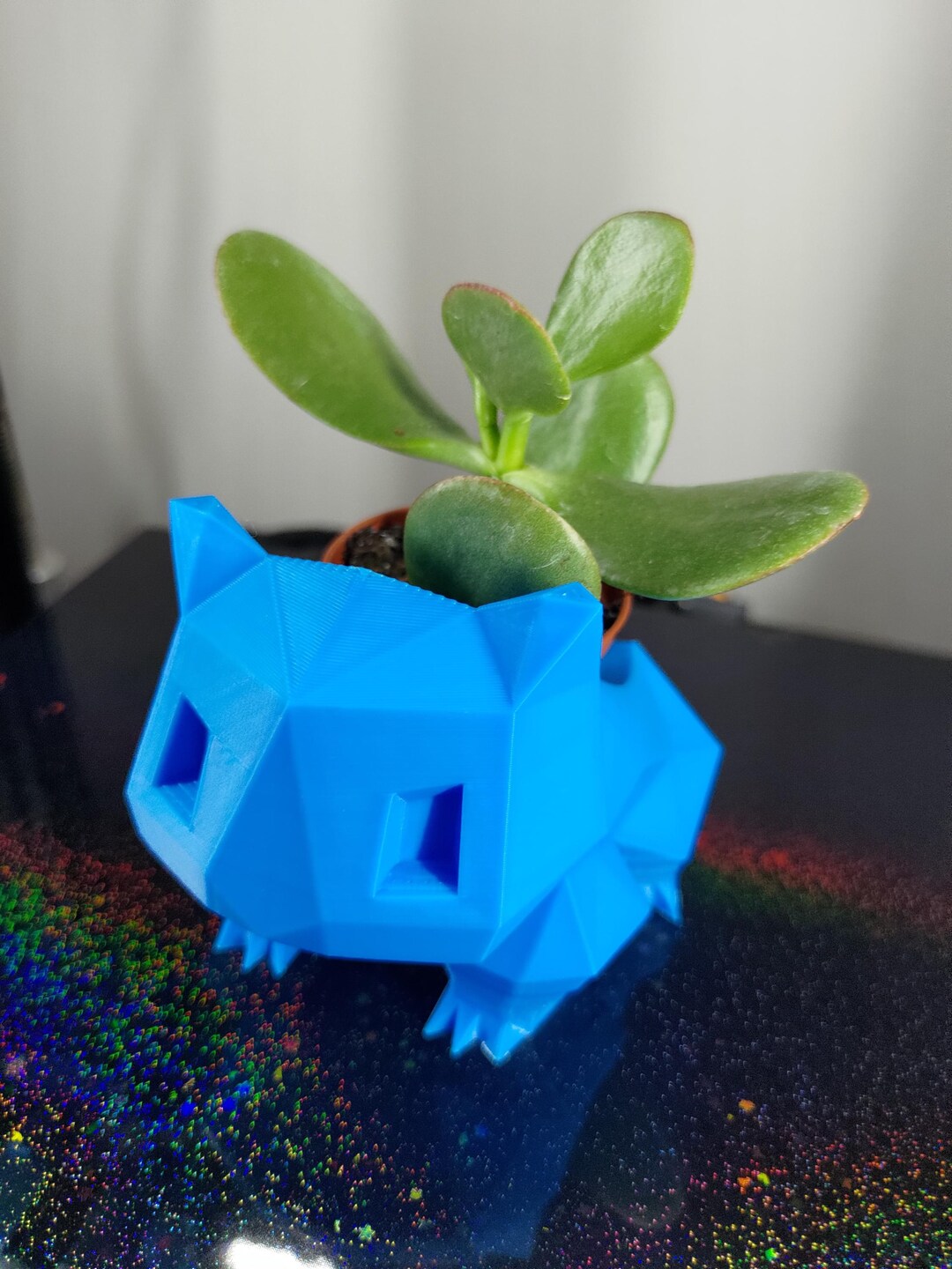 Low Poly Bulbasaur Planter Minimalist Pokémon Planter Multi-color ...