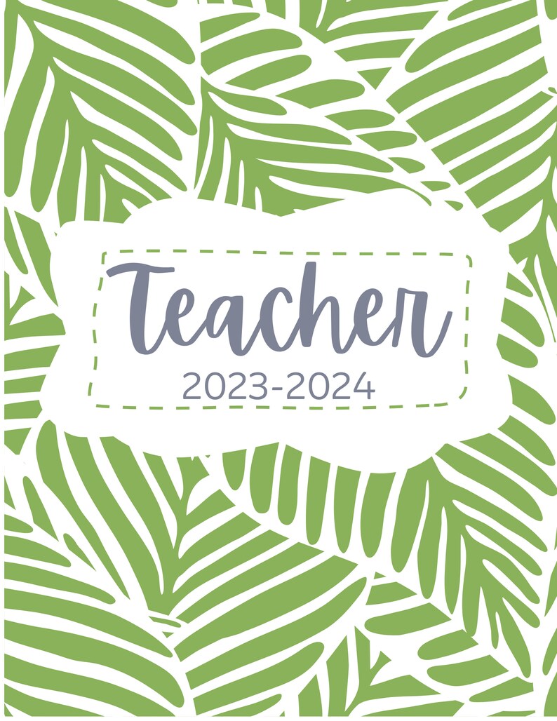 Digital Teacher Planner--custom Options--good Notes Compatible - Etsy