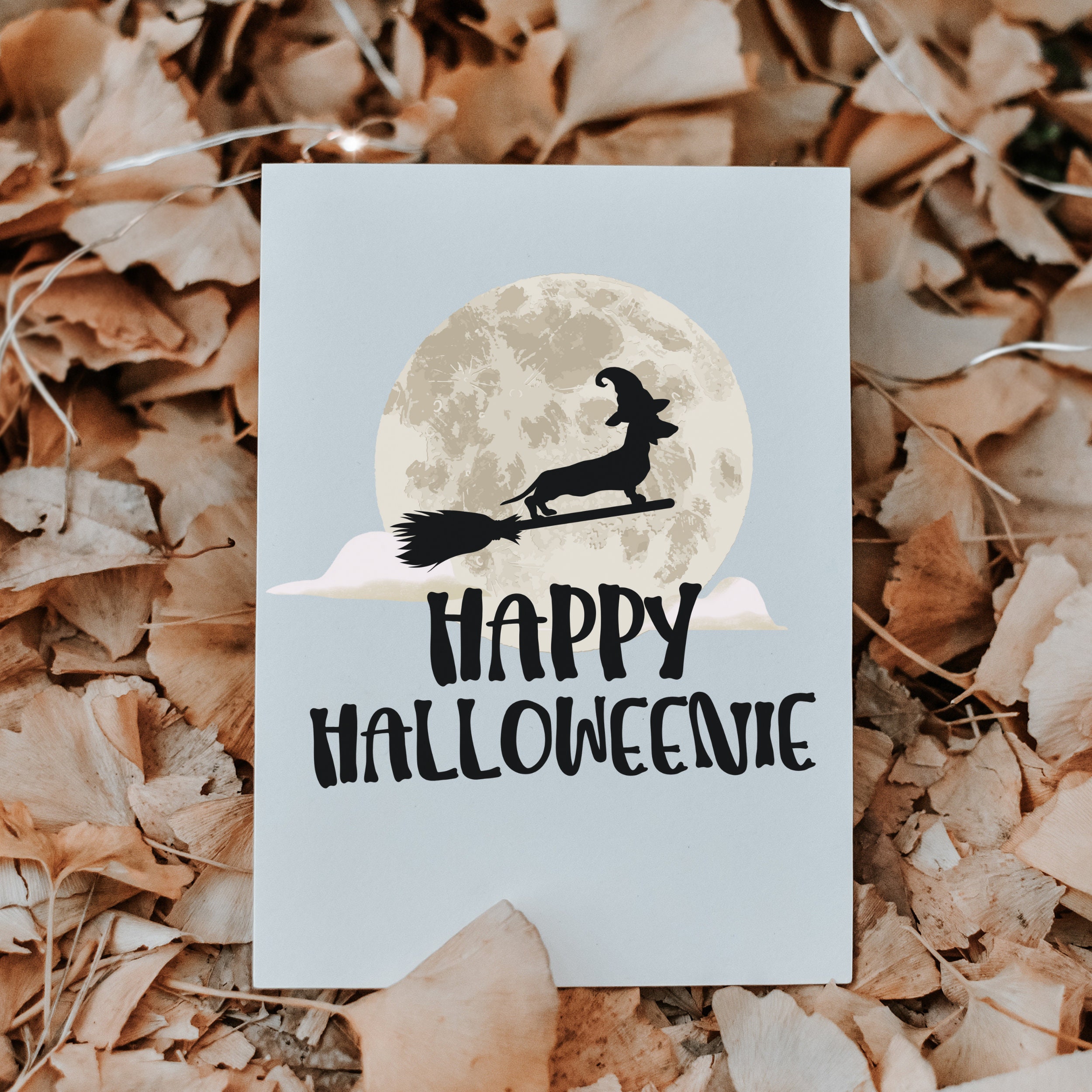 Happy Halloweenie Sublimation PNG Fun Dachshund Design for - Etsy