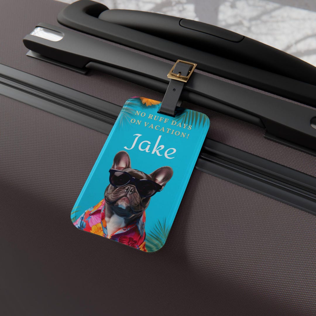 Personalized Funny Luggage Tags - Custom Travel Bag Tags - Unique Name ...