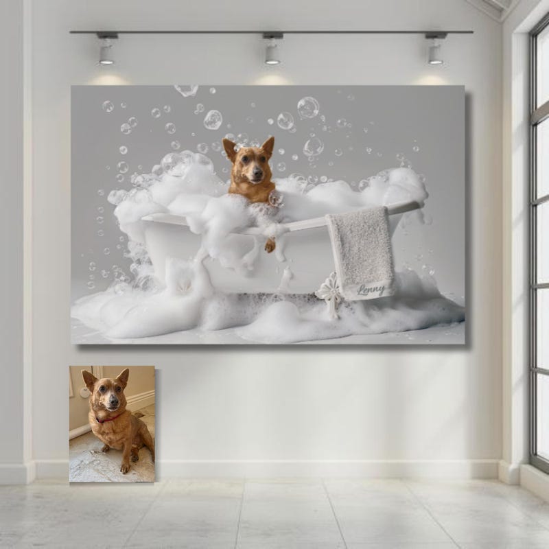 Custom Dog Art - Etsy