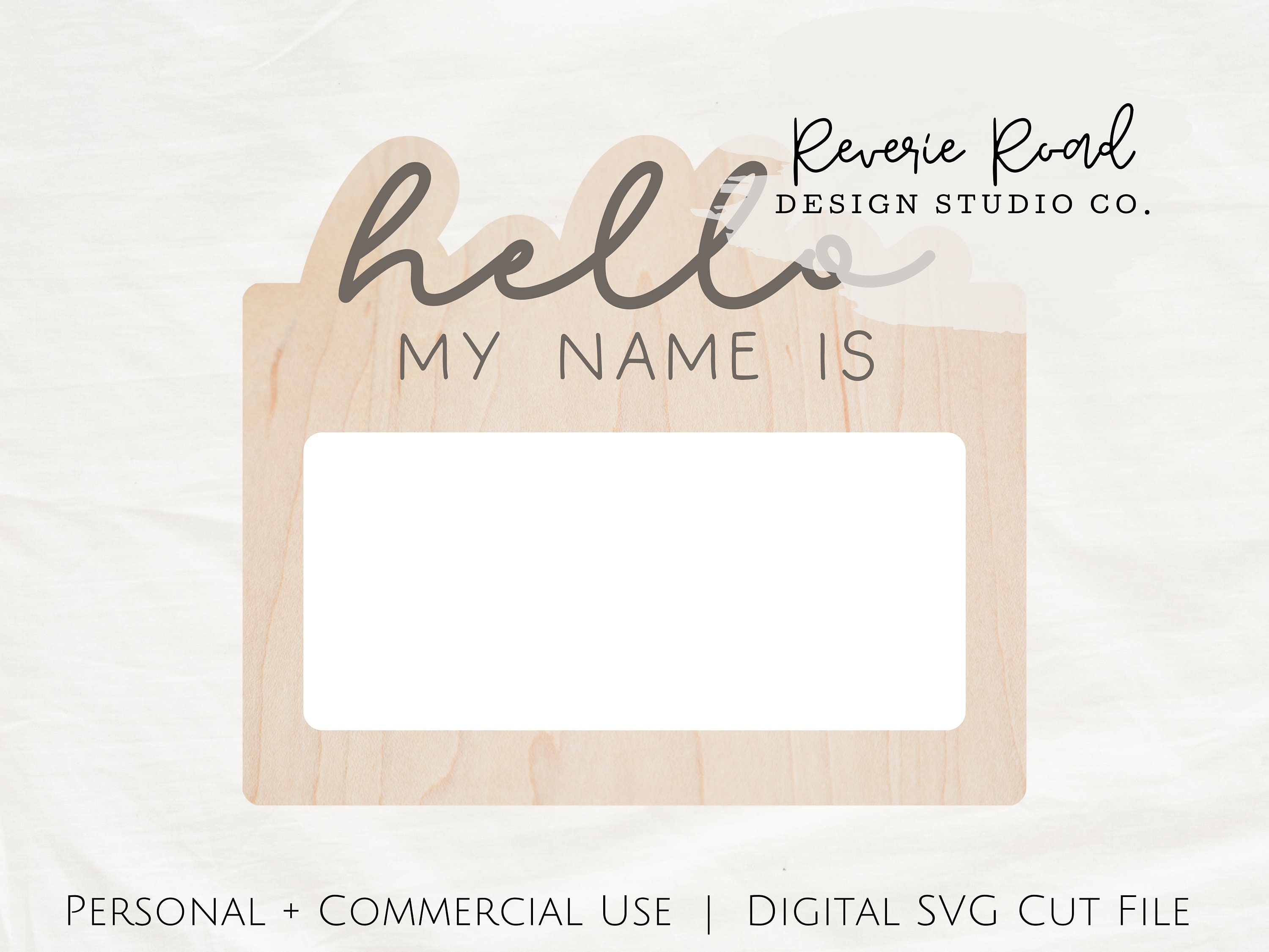 New Baby Name Announcement Sign SVG Laser Cut File - Etsy