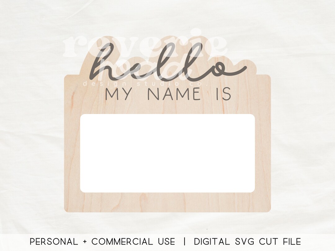 New Baby Name Announcement Sign SVG Laser Cut File Glowforge Ready ...