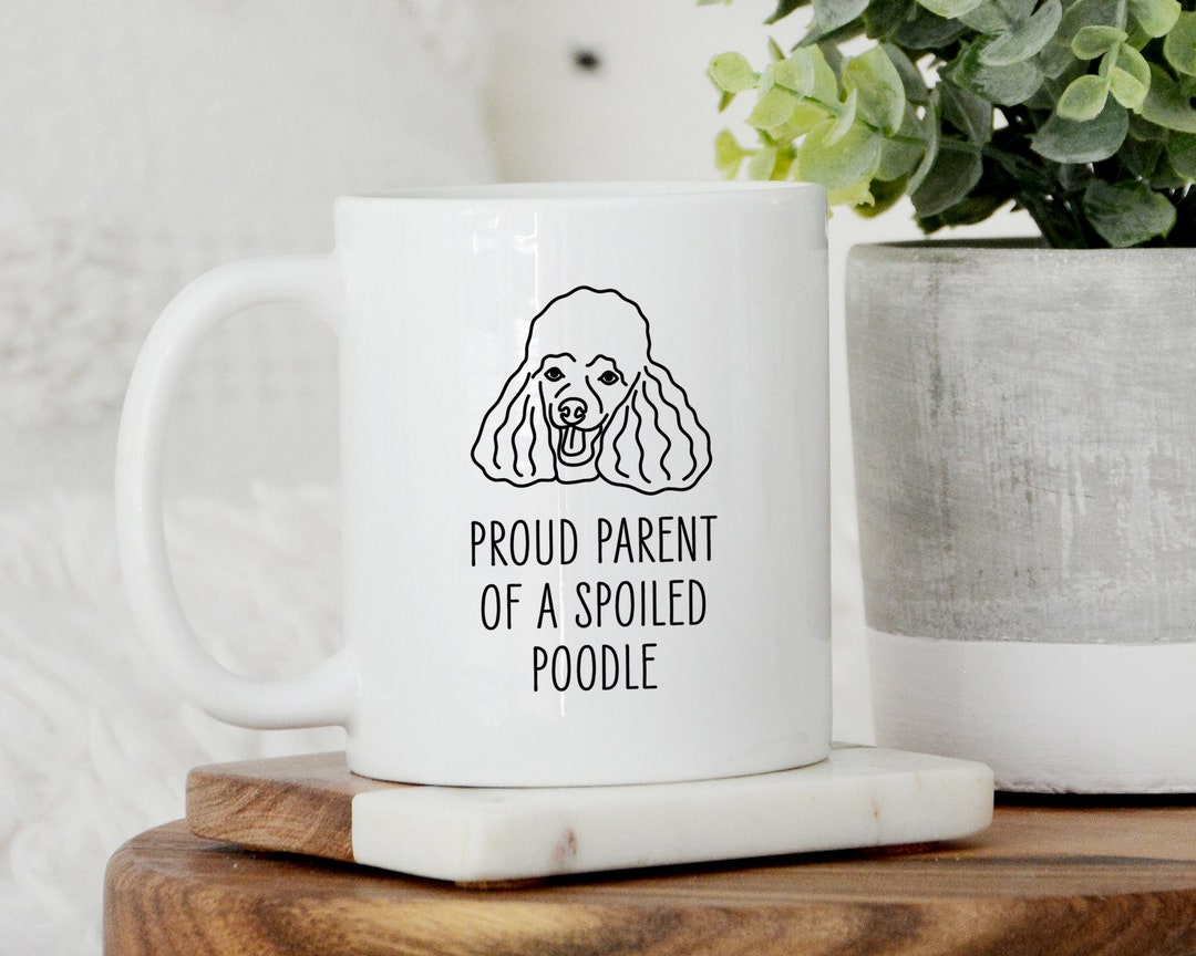 Poodle Mug, Dog Mug, Poodle Gifts, Custom Dog Mom Gift, Poodle Mom Mug ...