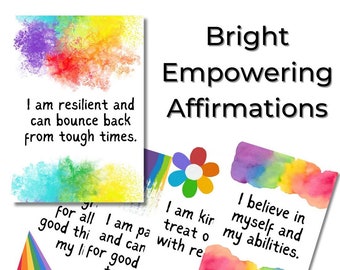 Harmonycards: Rainbow Affirmation Cards for Empowering Young Minds ...