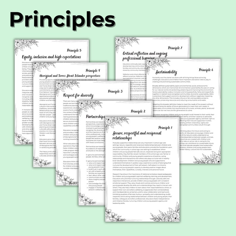 MTOP Posters: Minimalist Learning Outcomes & Principles (digital ...