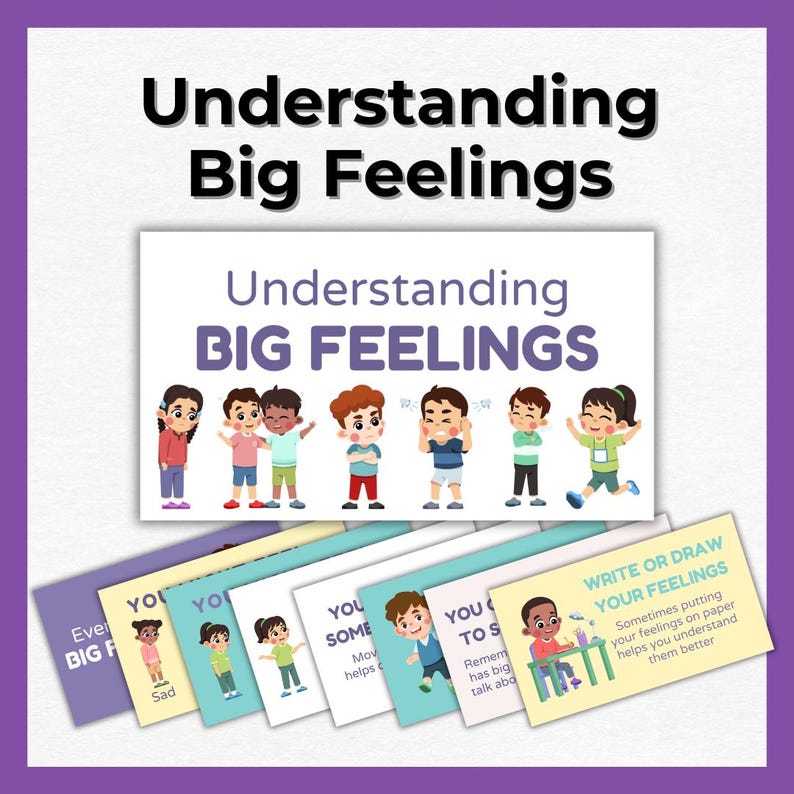 Big Feelings Digital Story for Children: A Story of Understanding and ...