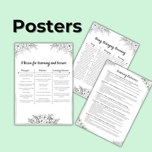 MTOP Posters: Minimalist Learning Outcomes & Principles (digital ...