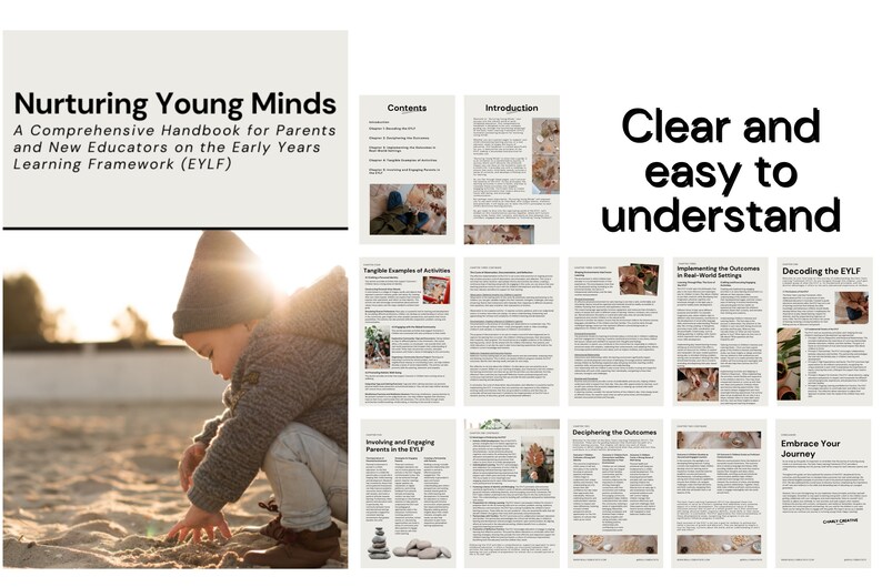 EYLF -simplified Handbook for Parents, New Educators, and Educational ...