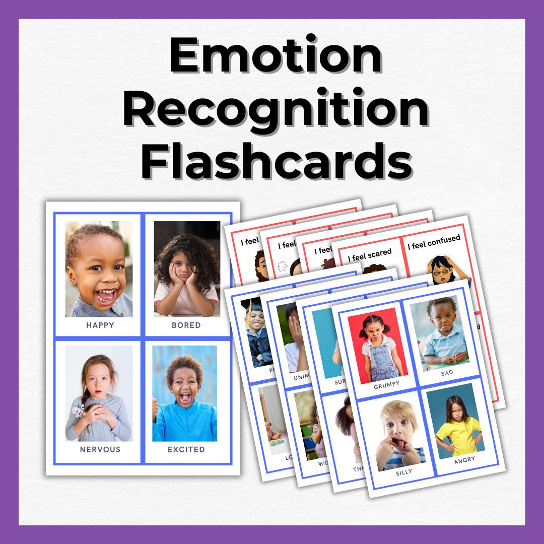 Emotions and Feelings Flashcards Bundle for Early Childhood Educators ...