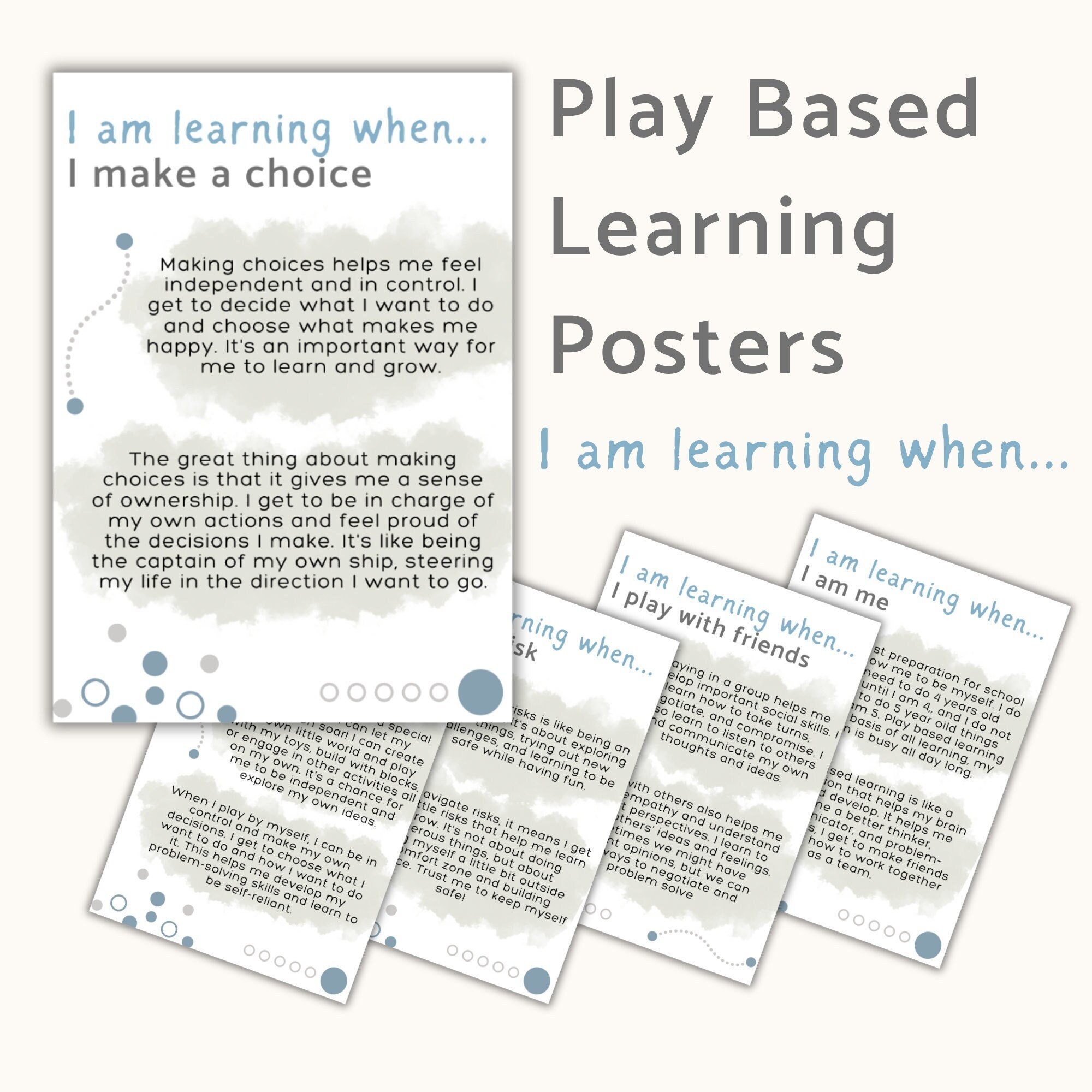Play-based Learning Posters: Parent-friendly Posters Explaining the ...