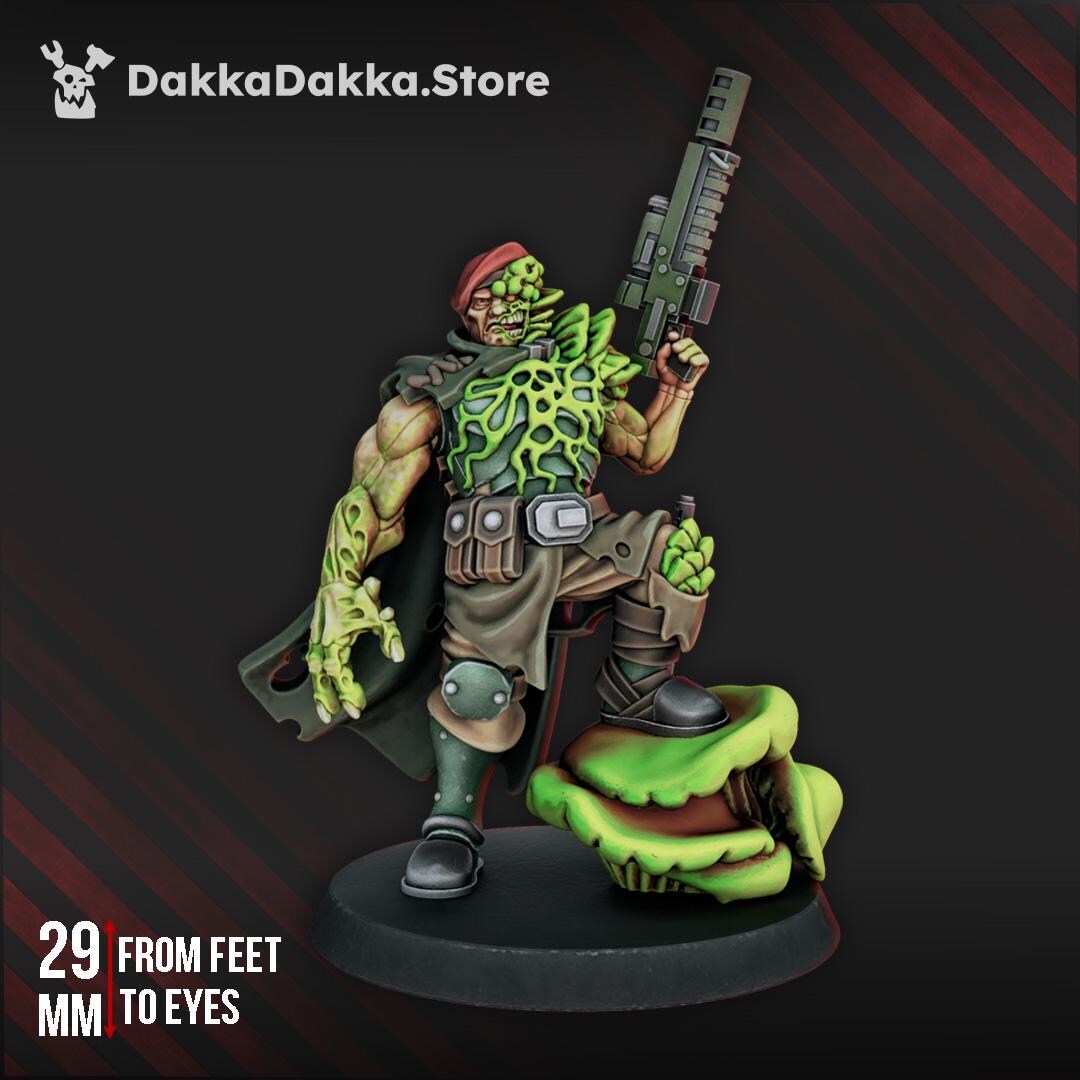 Sgt. Kane the Infected Claw / Sci Fi Corrupted Soldier / Wargaming ...