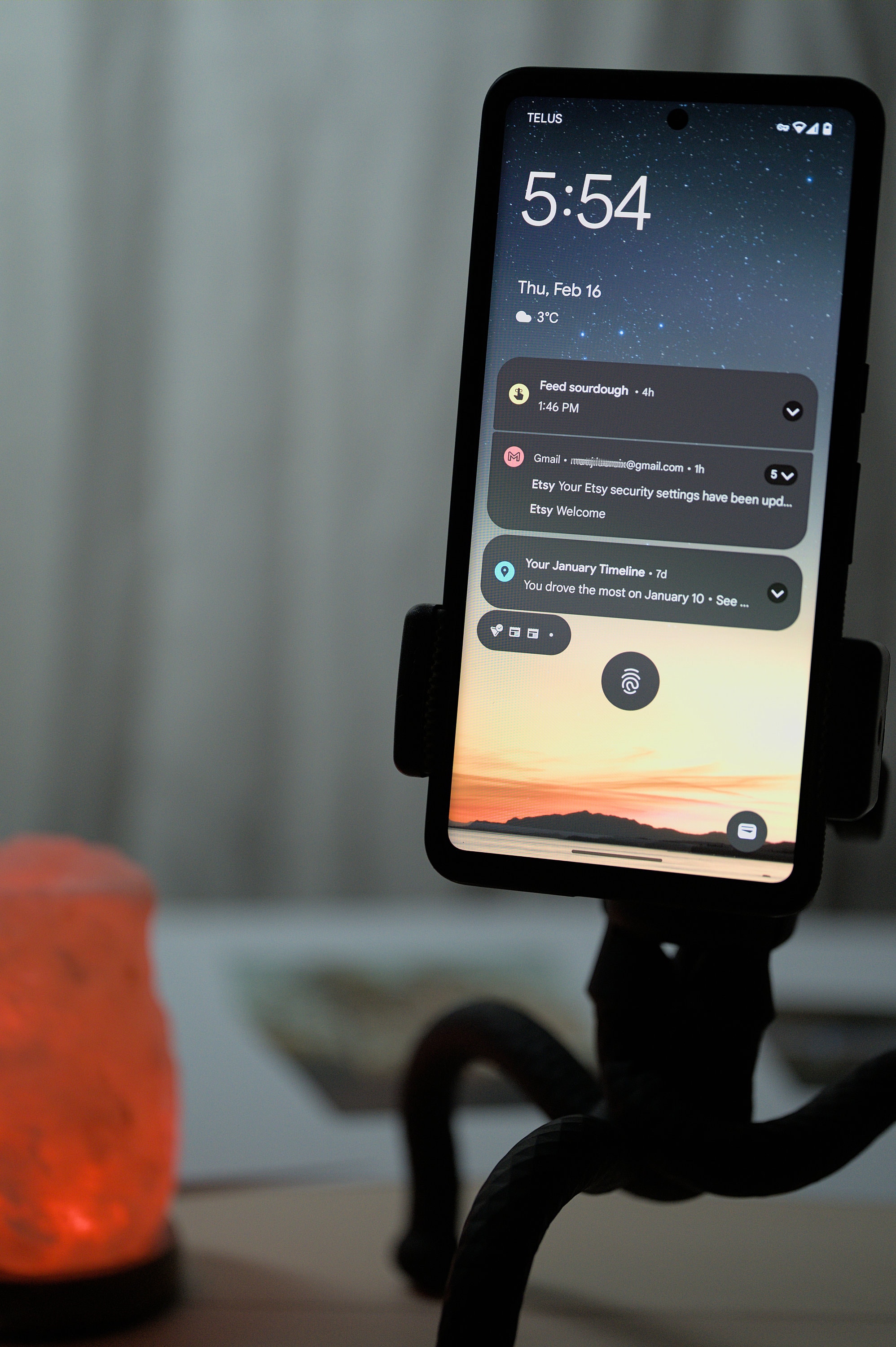 Astro-sunset - Smartphone Wallpaper - Etsy