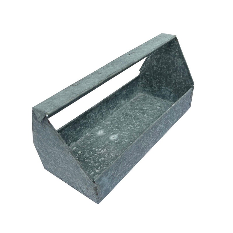 Galvanized Tool Box - Etsy