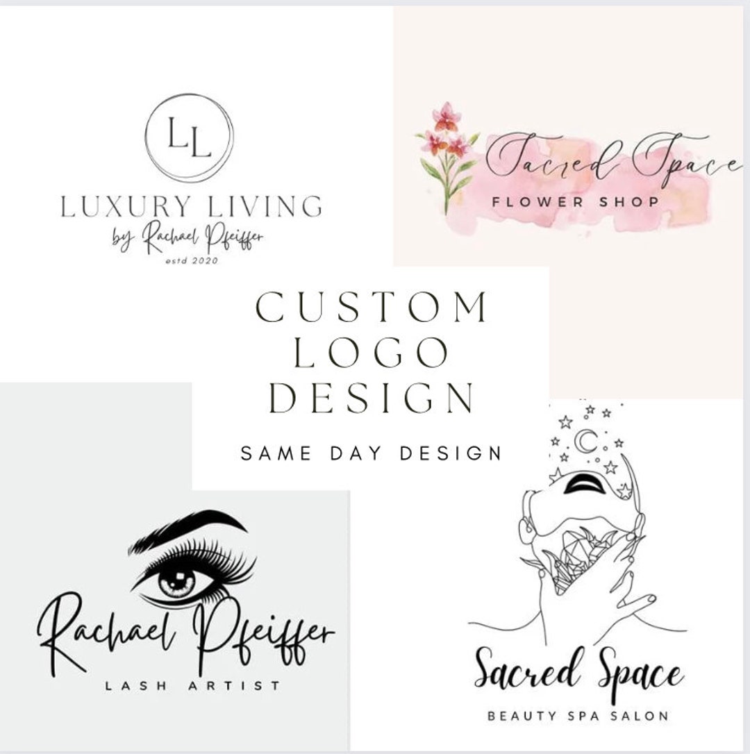 Custom Logo Design Same Day Business Logo Custom Logo - Etsy