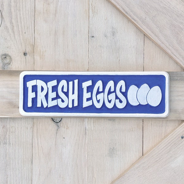 Fresh Eggs Sign - Etsy