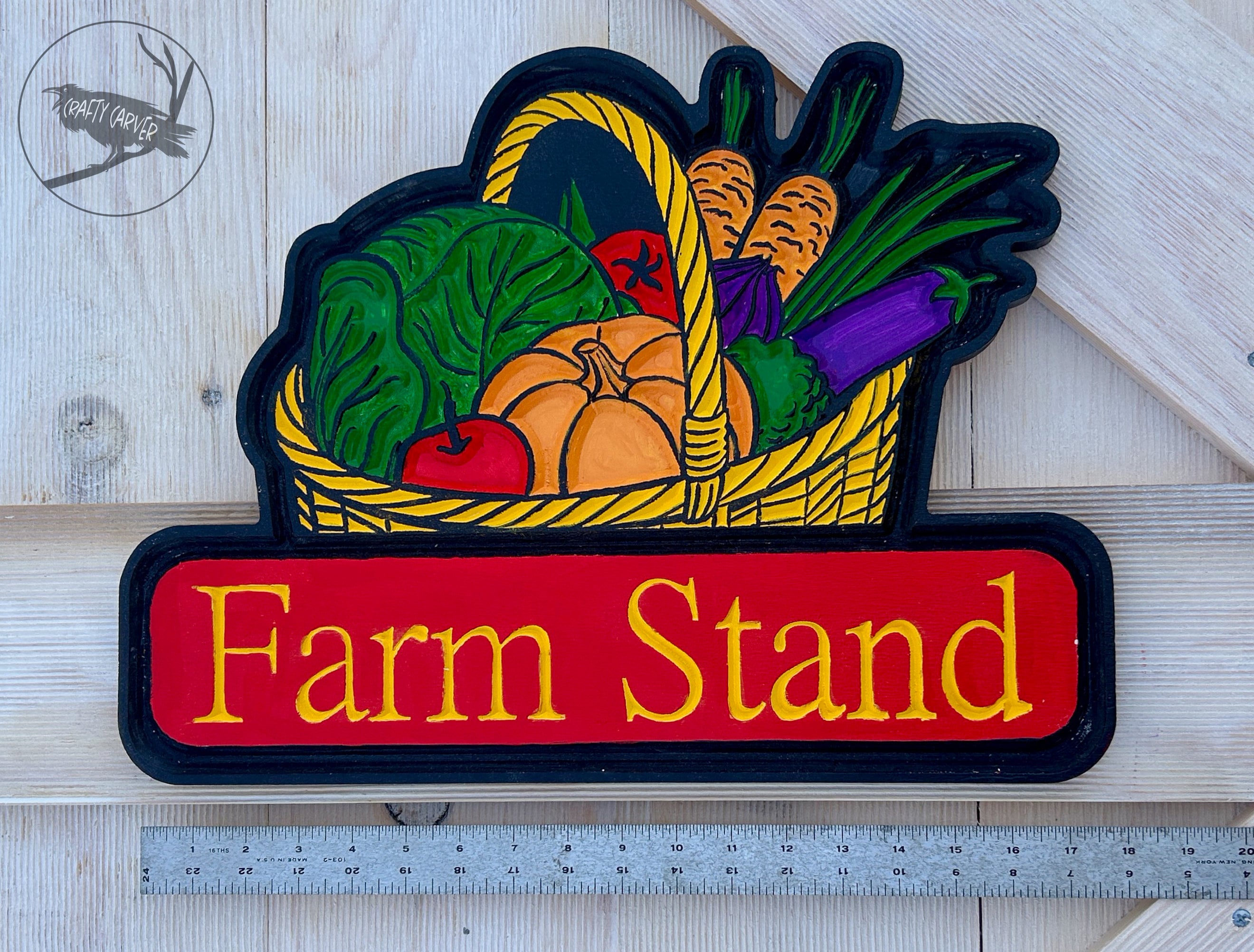 Farm Stand Sign Custom Wood Signs for Farm Stands, Farmer's Market, or ...