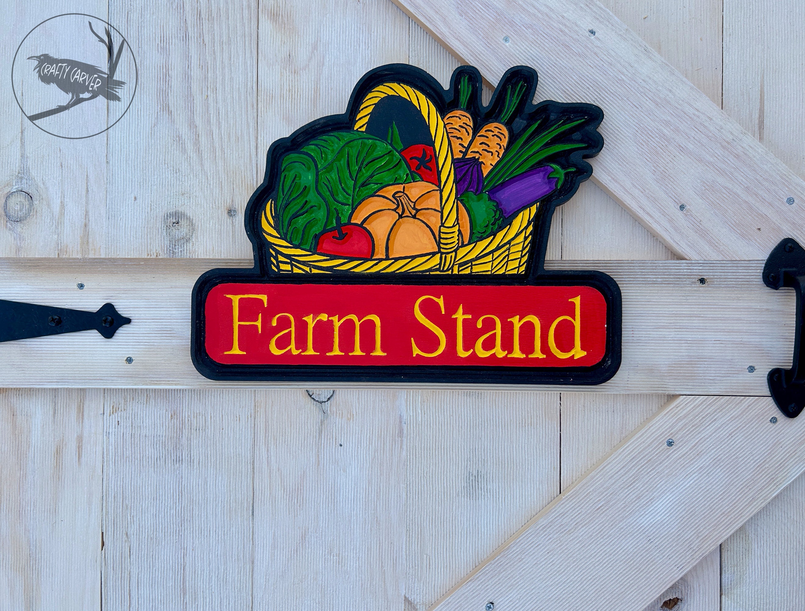 Farm Stand Sign Custom Wood Signs for Farm Stands, Farmer's Market, or ...