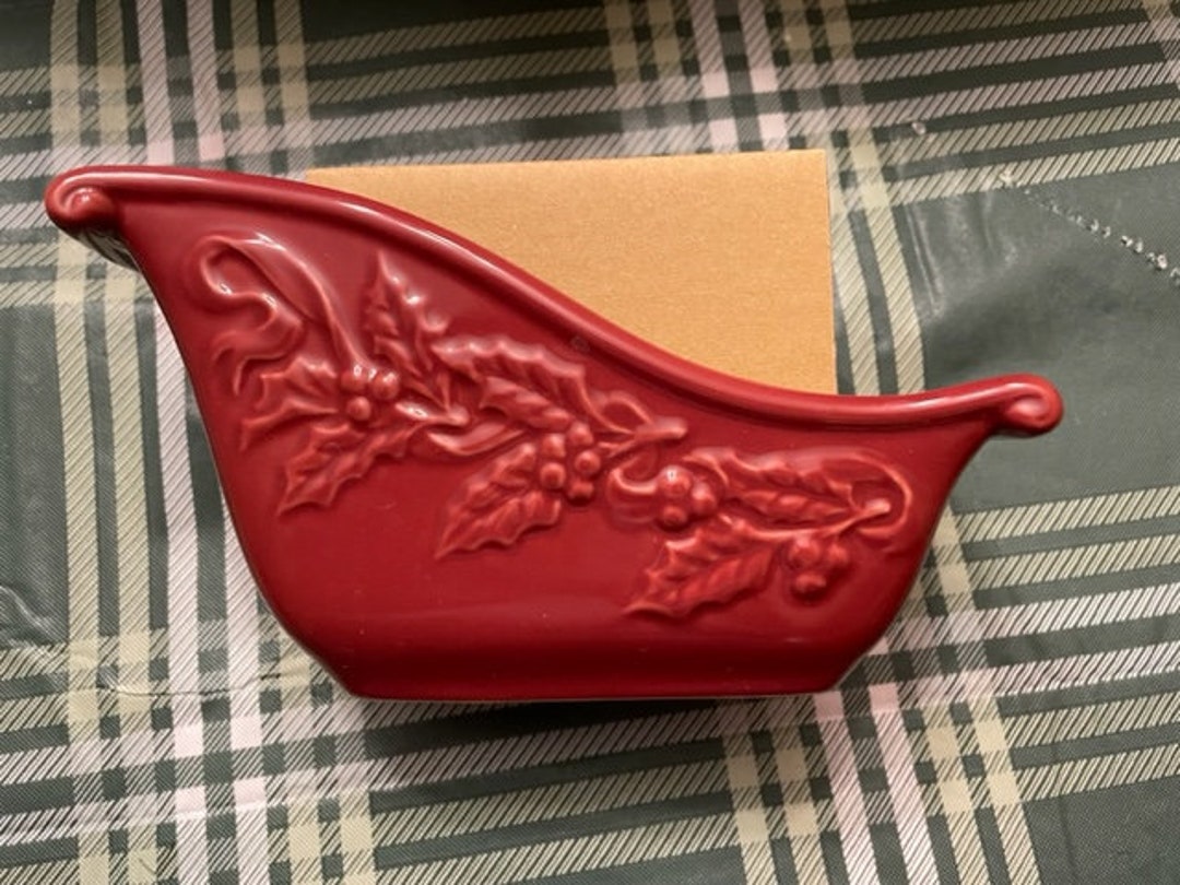 Longaberger Pottery Sleigh - Etsy