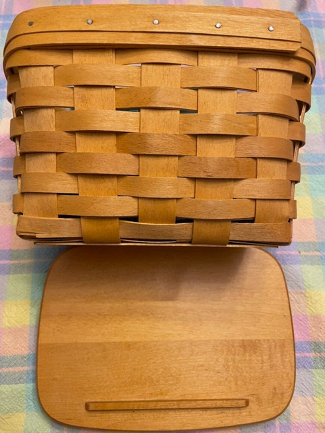 Recipe Basket Longaberger 1998 - Etsy