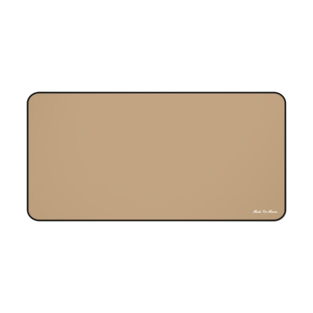 Beige Desk Mat - Etsy