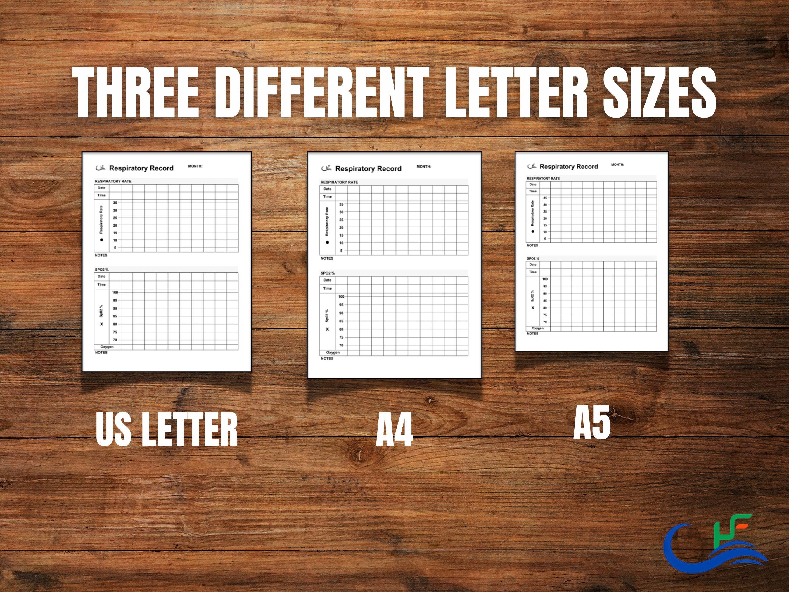 Respiratory Record, Track Your Breathing, SP02%, Oxygen Saturation ...