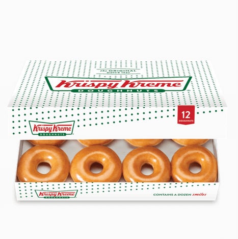Krispy Kreme Glazed Dozen Certificate - Etsy