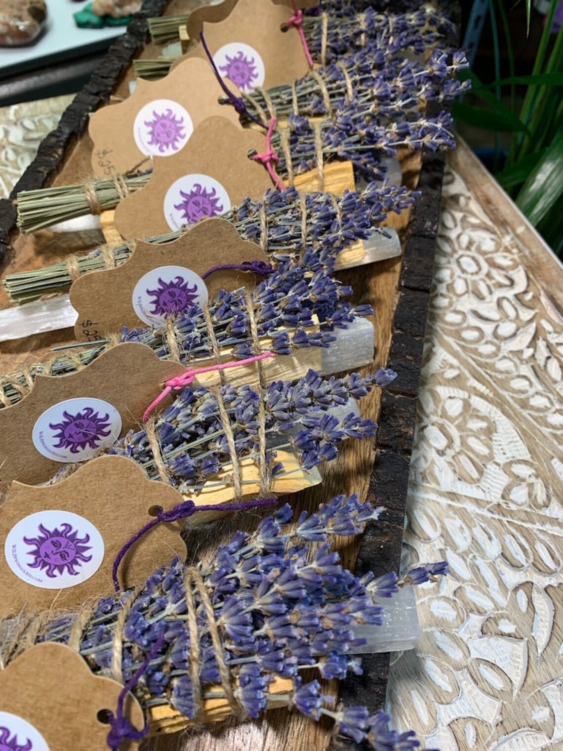 Lavender Smudge Bundle | Clearing - Charging - Calming - Amplifying ...