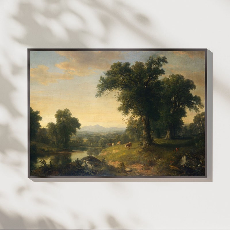 Pastoral Scene - Etsy