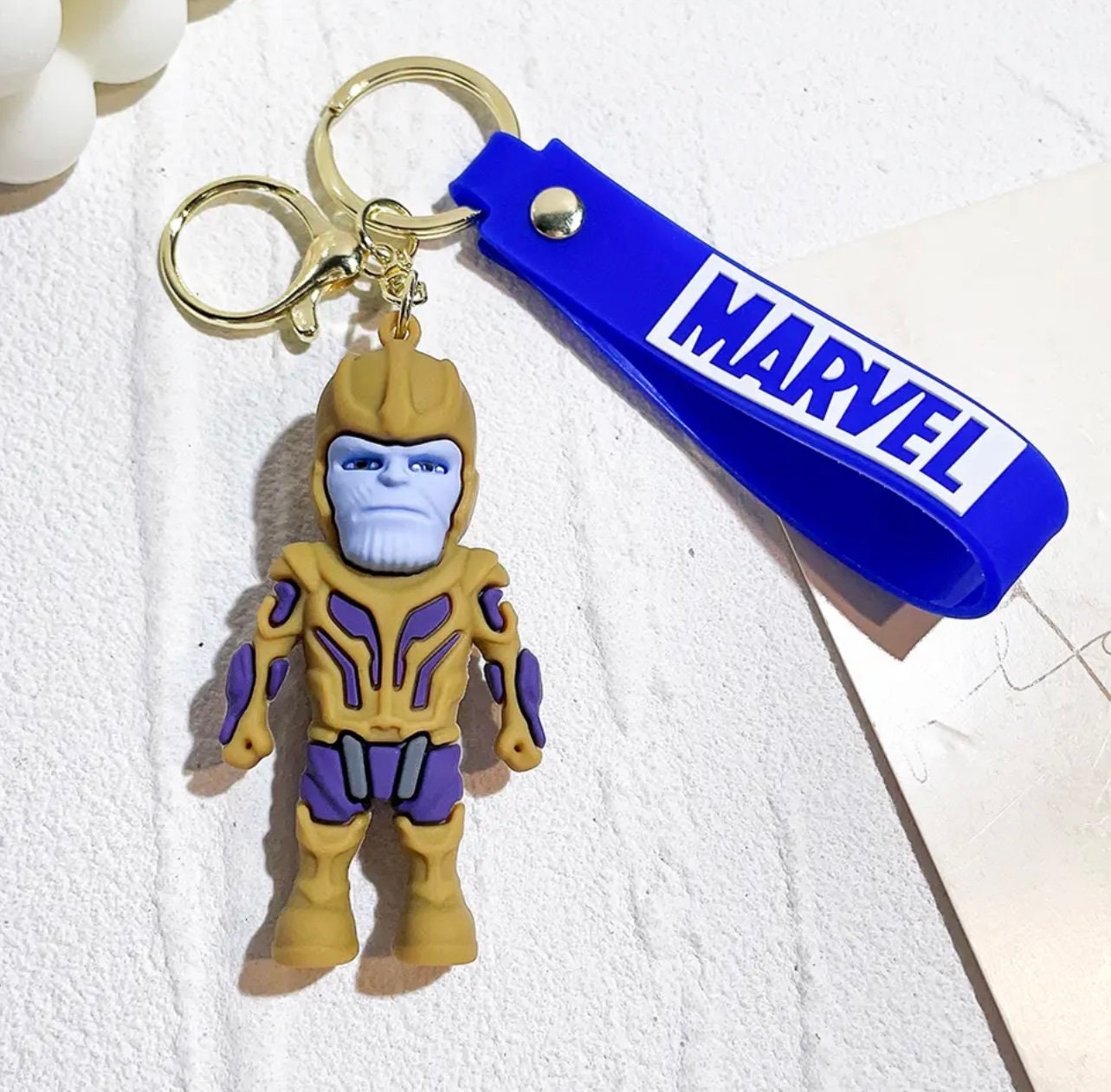 Handmade Marvel Superheros and Villians Character Keychain - Etsy