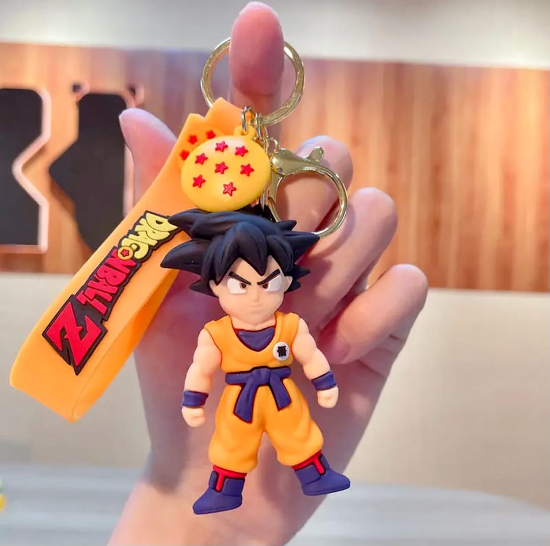 Anime Cartoon Character Keychains Dragonball Z Keychains Naruto - Etsy