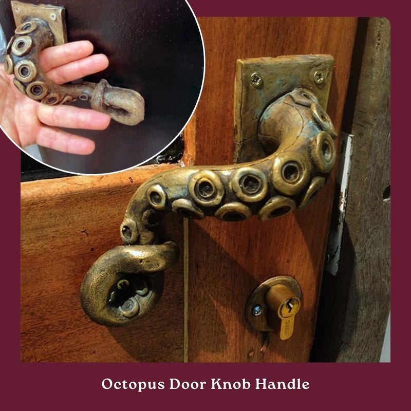 Door Handle Octopus - Etsy
