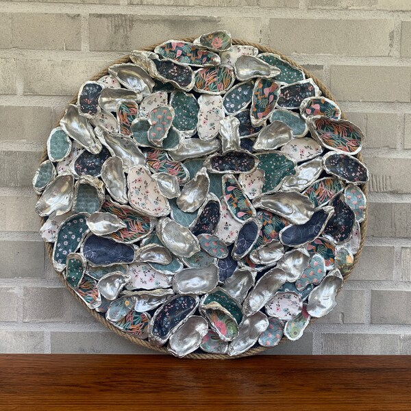 Oyster Shell Art - Etsy